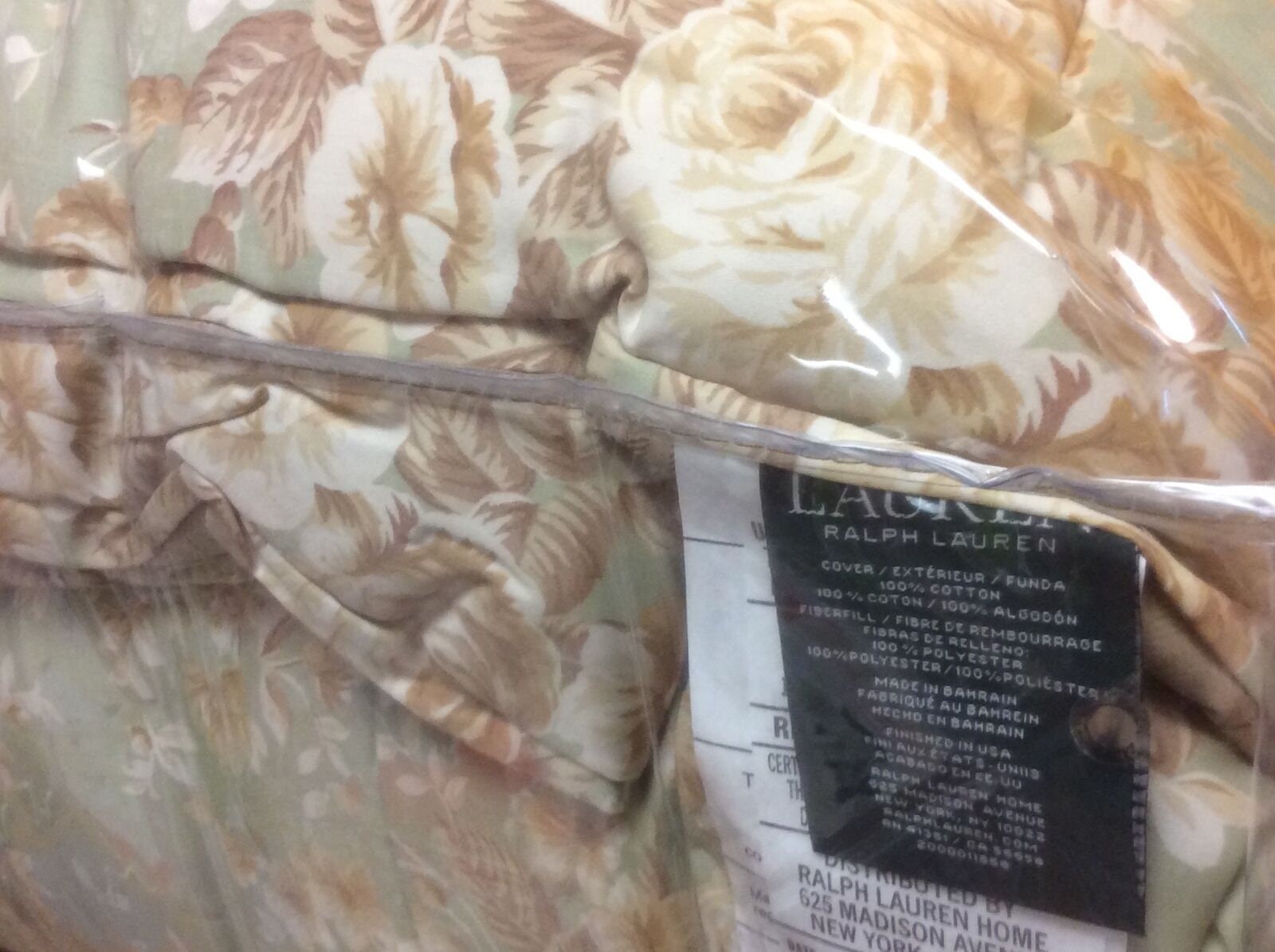Brand New Ralph Lauren Bramley Floral Twin Size Comforter - Etsy