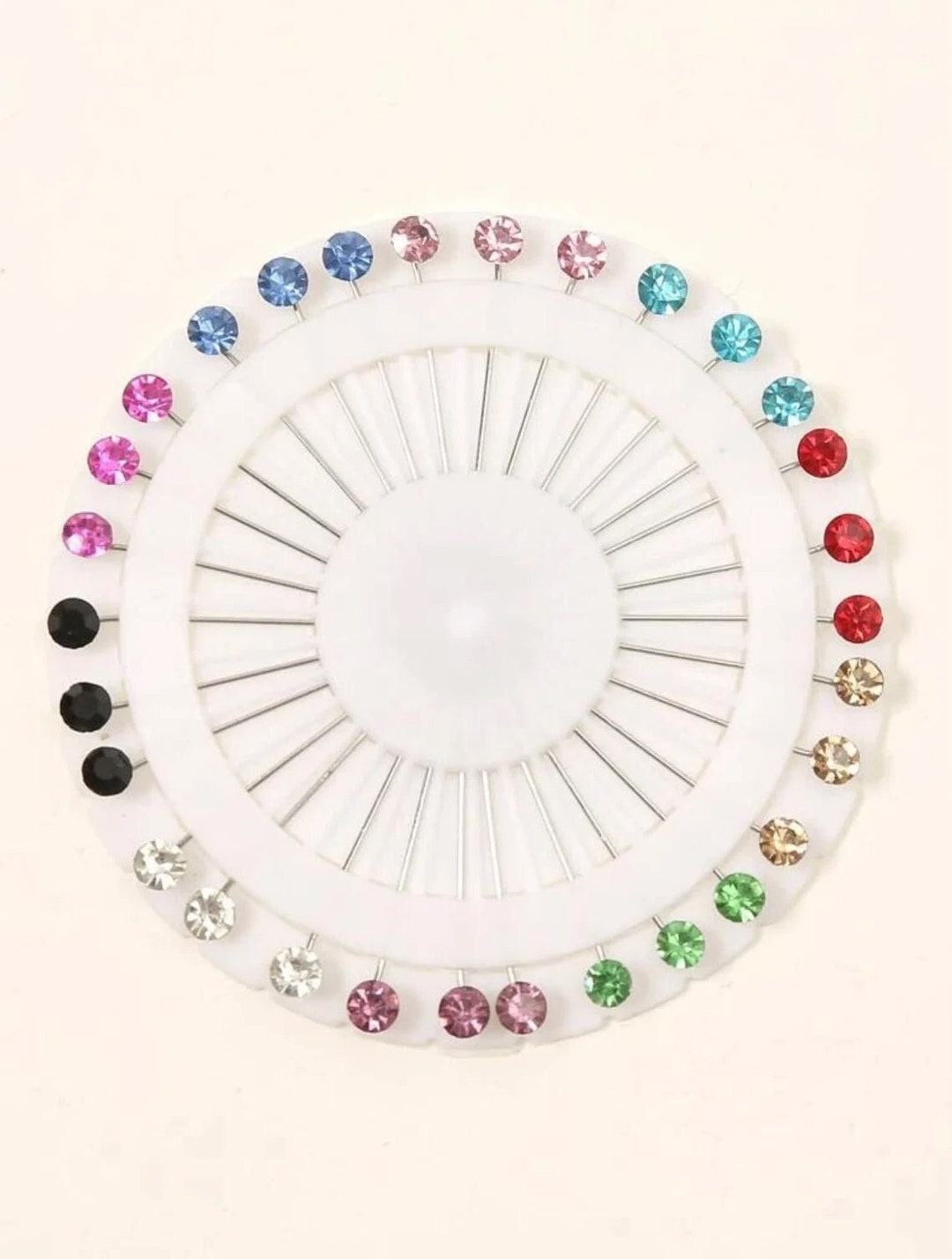 Pins Set of 30 & 50 Hijab Accessories (pearl and Rhinestone) - Etsy