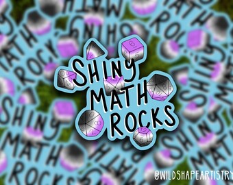 Shiny Math Rocks - Etsy