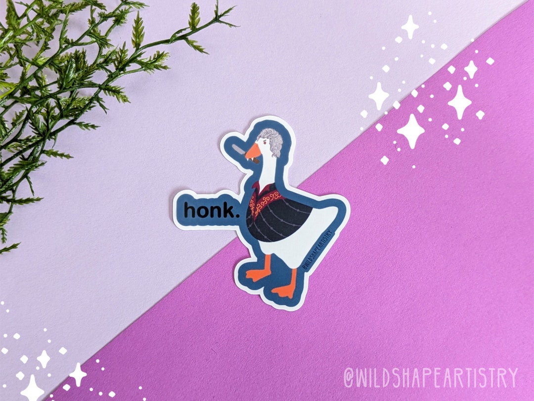 Goosetarion Sticker | Baldur's Gate 3 Sticker, Water Bottle Sticker ...