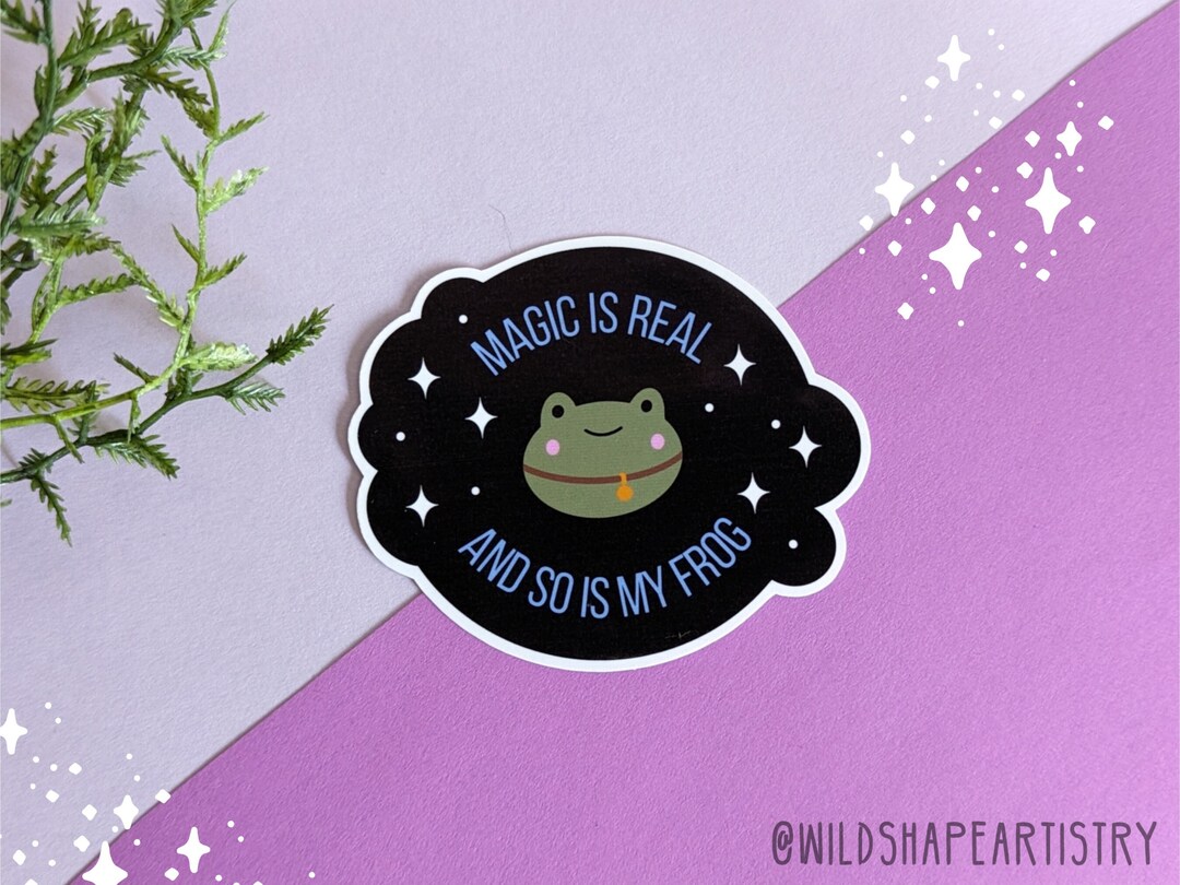 Boggy the Froggy Sticker | Dnd Sticker, Water Bottle Sticker, Laptop ...