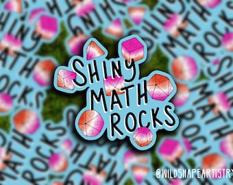 Shiny Math Rocks - Etsy