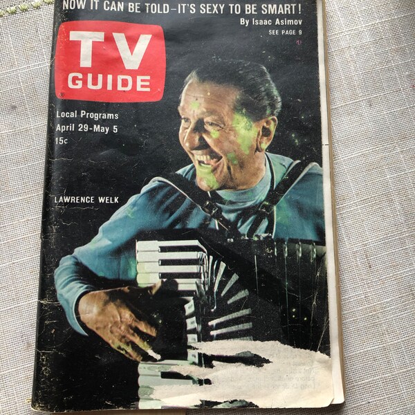 Vintage Tv Guide - Etsy