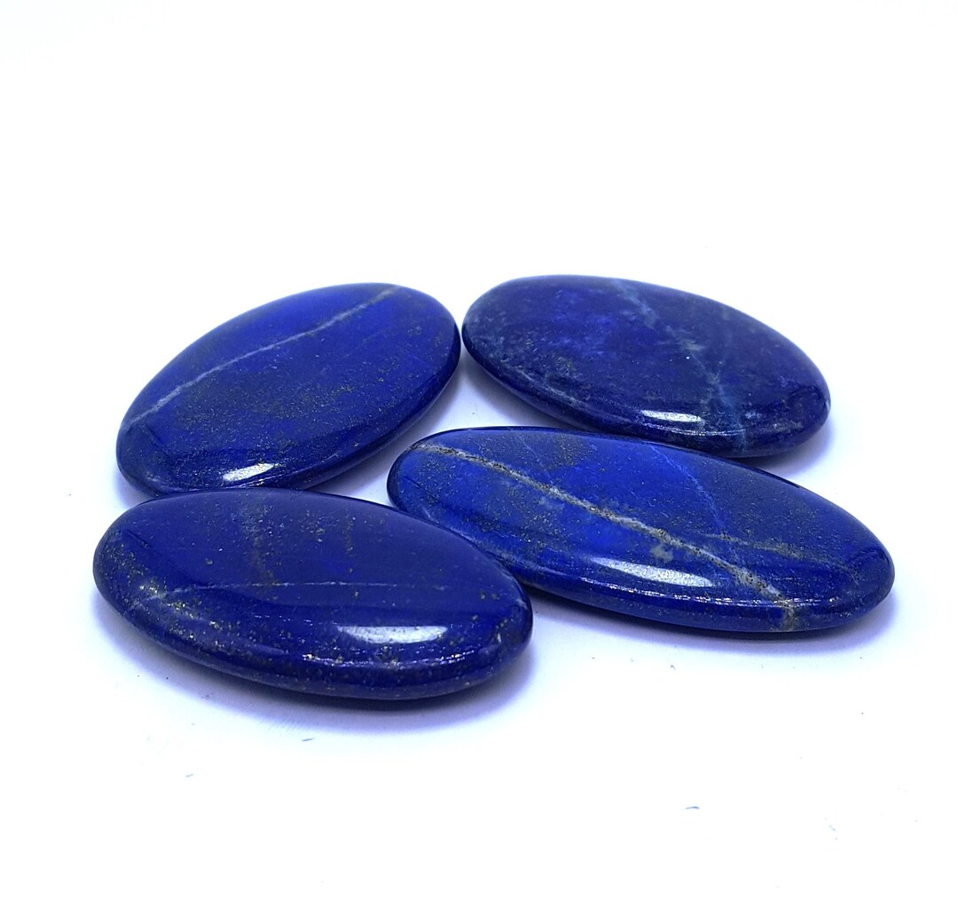 145 Grams Amazing Quality Blue Color Lapis Lazuli Massages - Palms ...