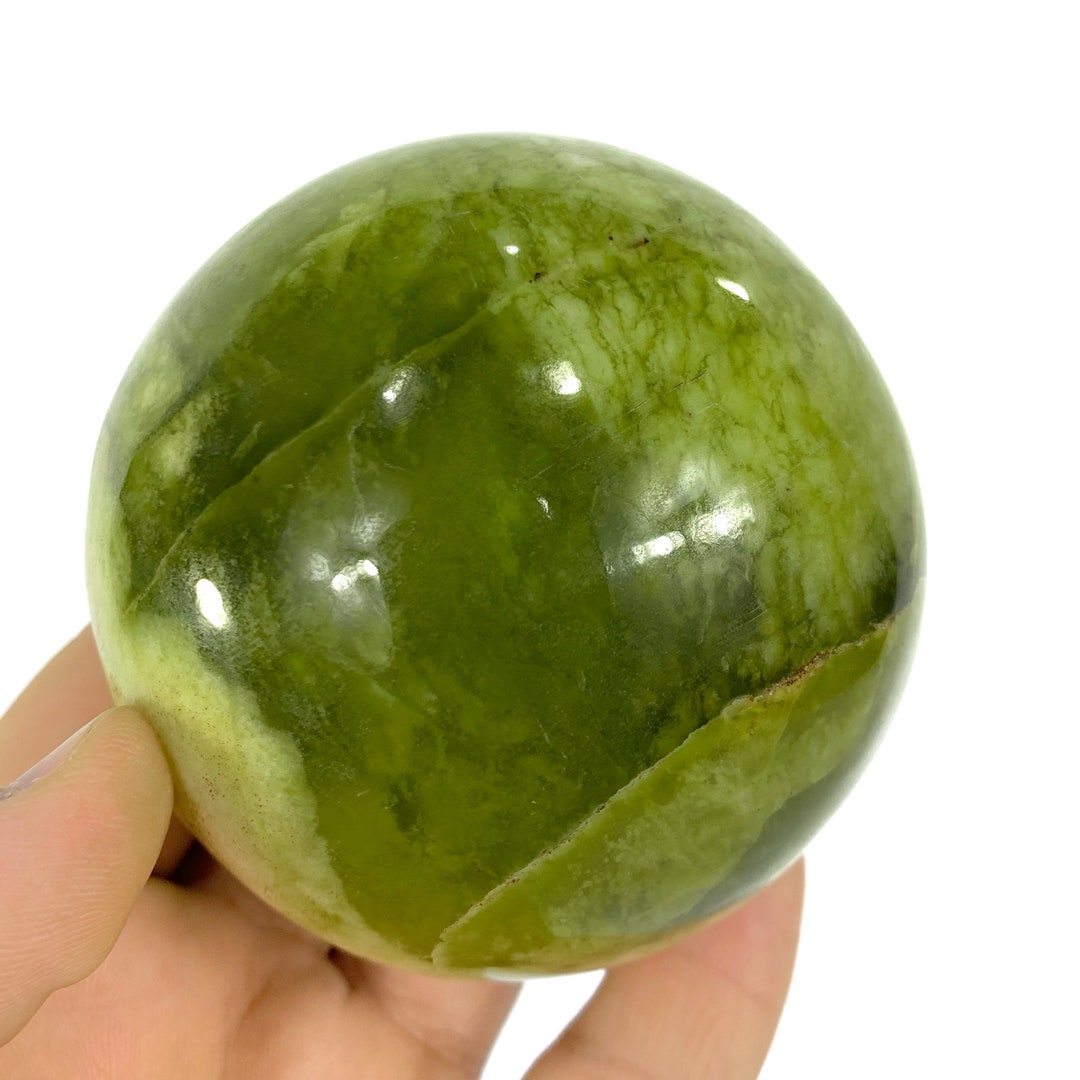 Beautifulgreen Color Jade Ball,sphere,jade Sphere,green Jade, Green ...