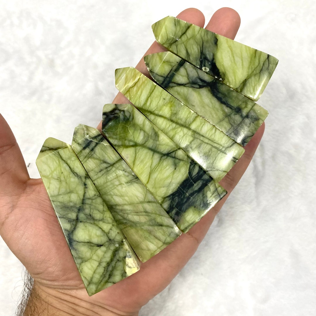 6 Pcs Beautiful Green Spider Web Towers, Spider Web Towers, Spider Web ...