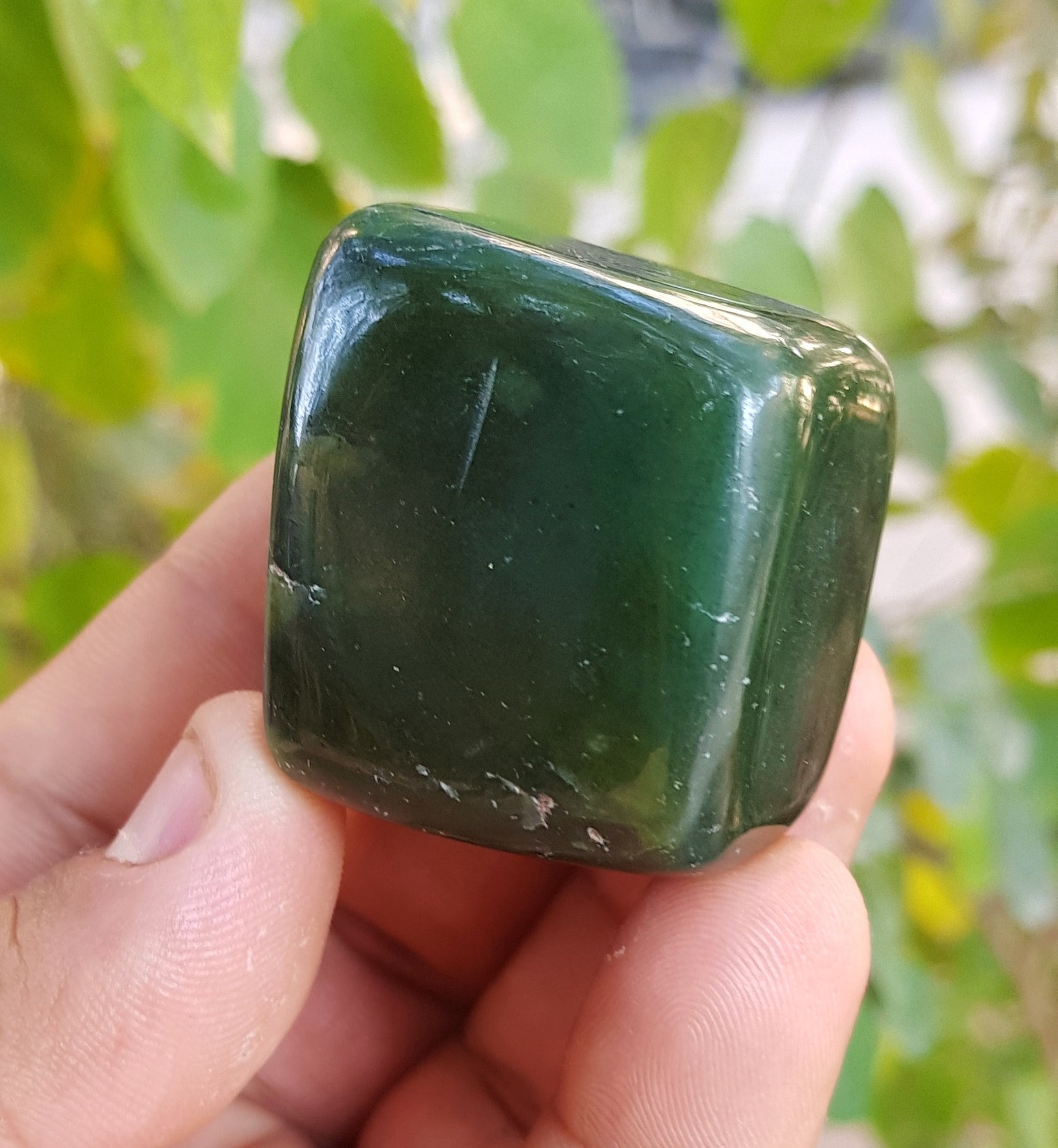 Green Color Beautiful Nephrite Jade Tumbles | Etsy
