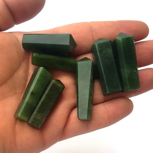 Green Color Beautiful Nephrite Jade Crystals 90 Grams - Etsy