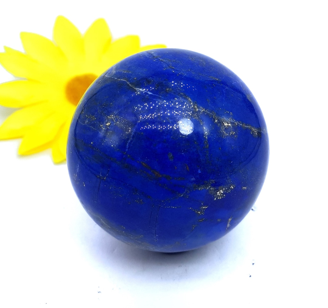 610g - Lapis Lazuli - Lapis Lazuli Sphere - Lapis Sphere - Lapis Sphere ...