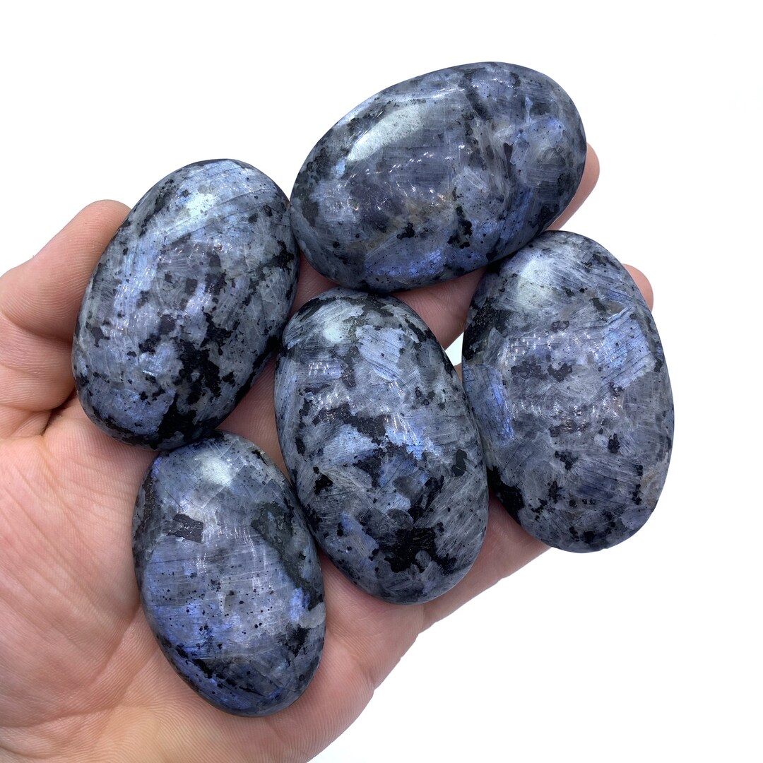 5 Pieces Great Quality Larvikite Palms Massages Larvikite Palms ...