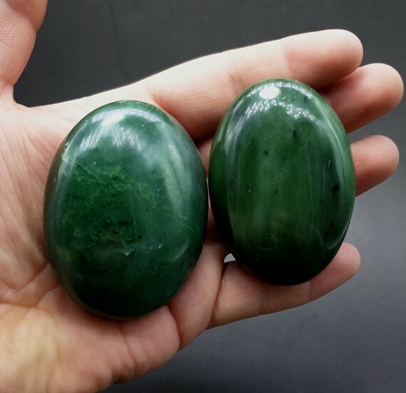 Green Color Beautiful Nephrite Jade Massages 284 Grams - Etsy