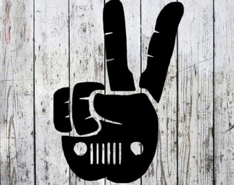 Wave Decal Jeep | Etsy