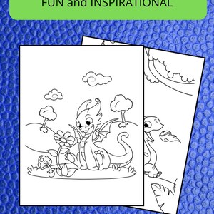 20 FUN Dragon Coloring Sheets for KIDS - Printable - Etsy