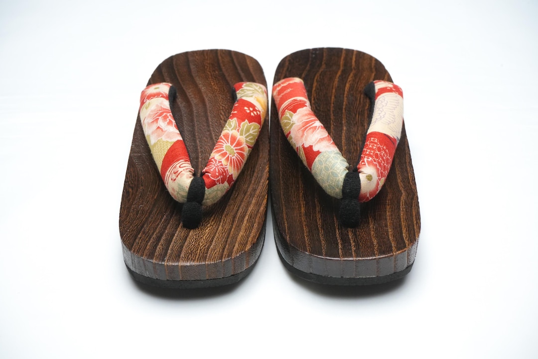 Dear Vanilla Authentic Japanese Yukata Kimono Geta Sandals 24.5cm US ...