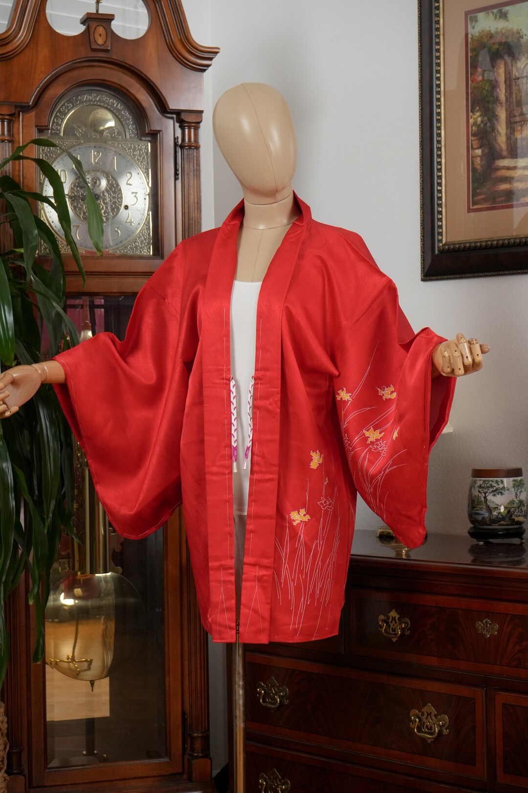 DEAR VANILLA Authentic Japanese Haori for Women Traditional Kimono ...