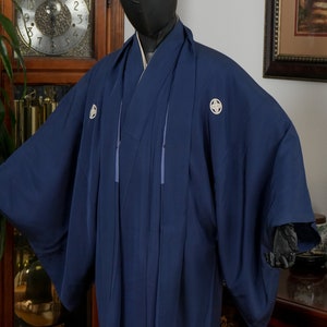 DEAR VANILLA Vintage Traditional Authentic Men's Kimono & Haori Set ...