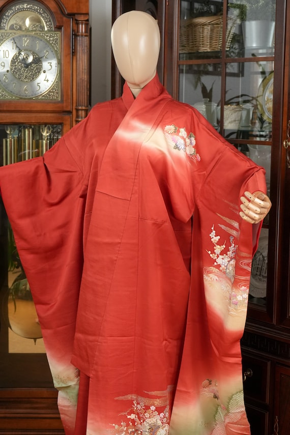 DEAR VANILLA Authentic Traditional Japanese Furisode … - Gem