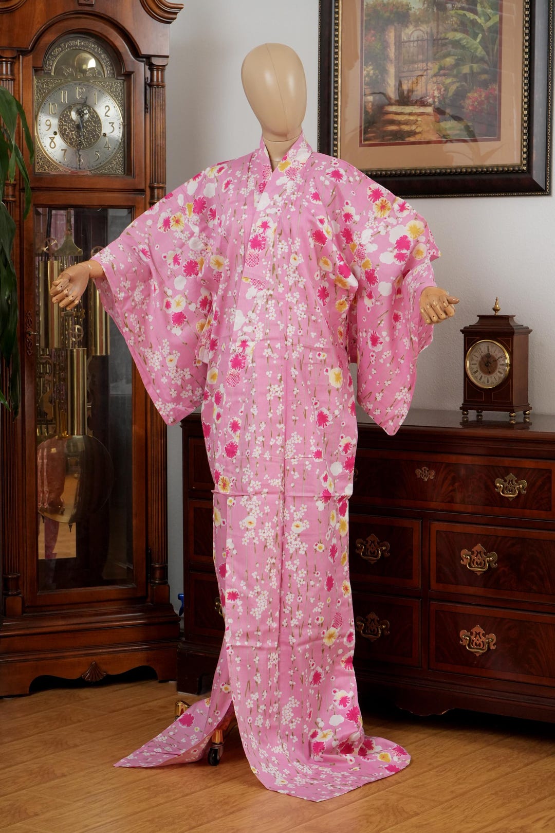 DEAR VANILLA Traditional Japanese Yukata Kimono for Women Summer ...