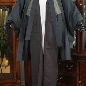 DEAR VANILLA Vintage Traditional Authentic Men's Kimono & Haori Set ...