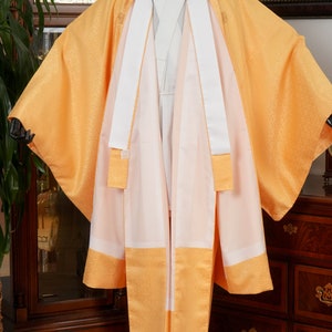 DEAR VANILLA Vintage Traditional Authentic Men's Kimono & Haori Set ...
