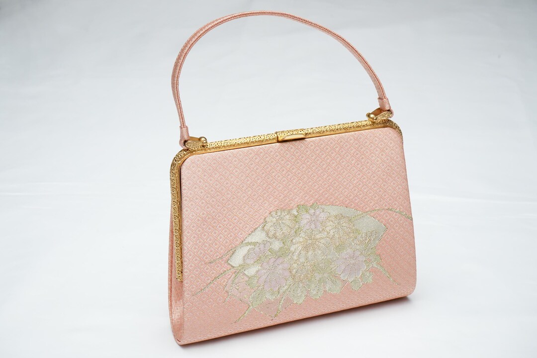 DEAR VANILLA Authentic Japanese Kimono Silk Purse Handbag Vintage Made ...