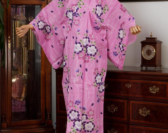 DEAR VANILLA Traditional Japanese Yukata Kimono for Women Summer ...