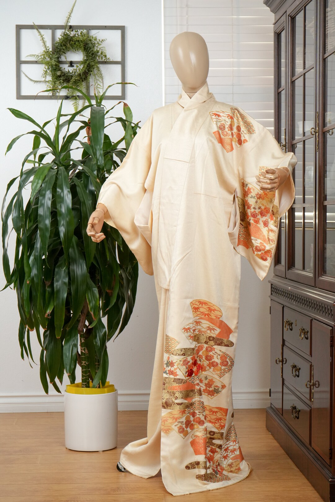 DEAR VANILLA Authentic Traditional Japanese Homongi Kimono - Etsy