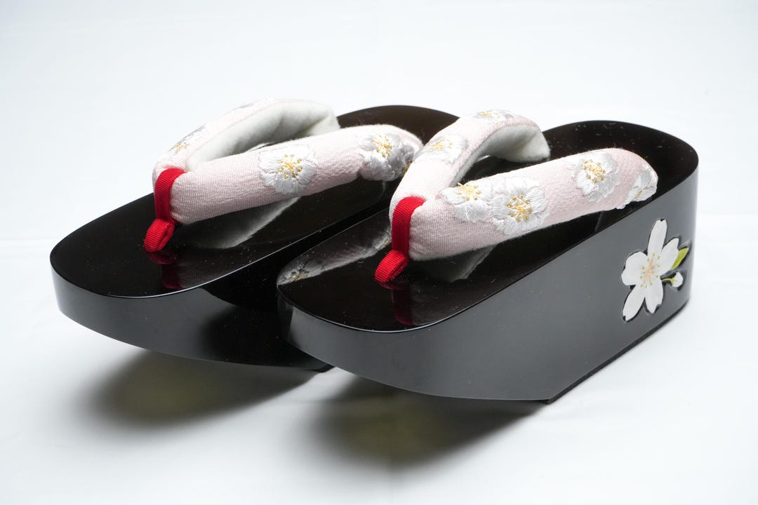 Dear Vanilla Authentic Japanese Vintage Maiko Pokkuri Koppori Okobo ...