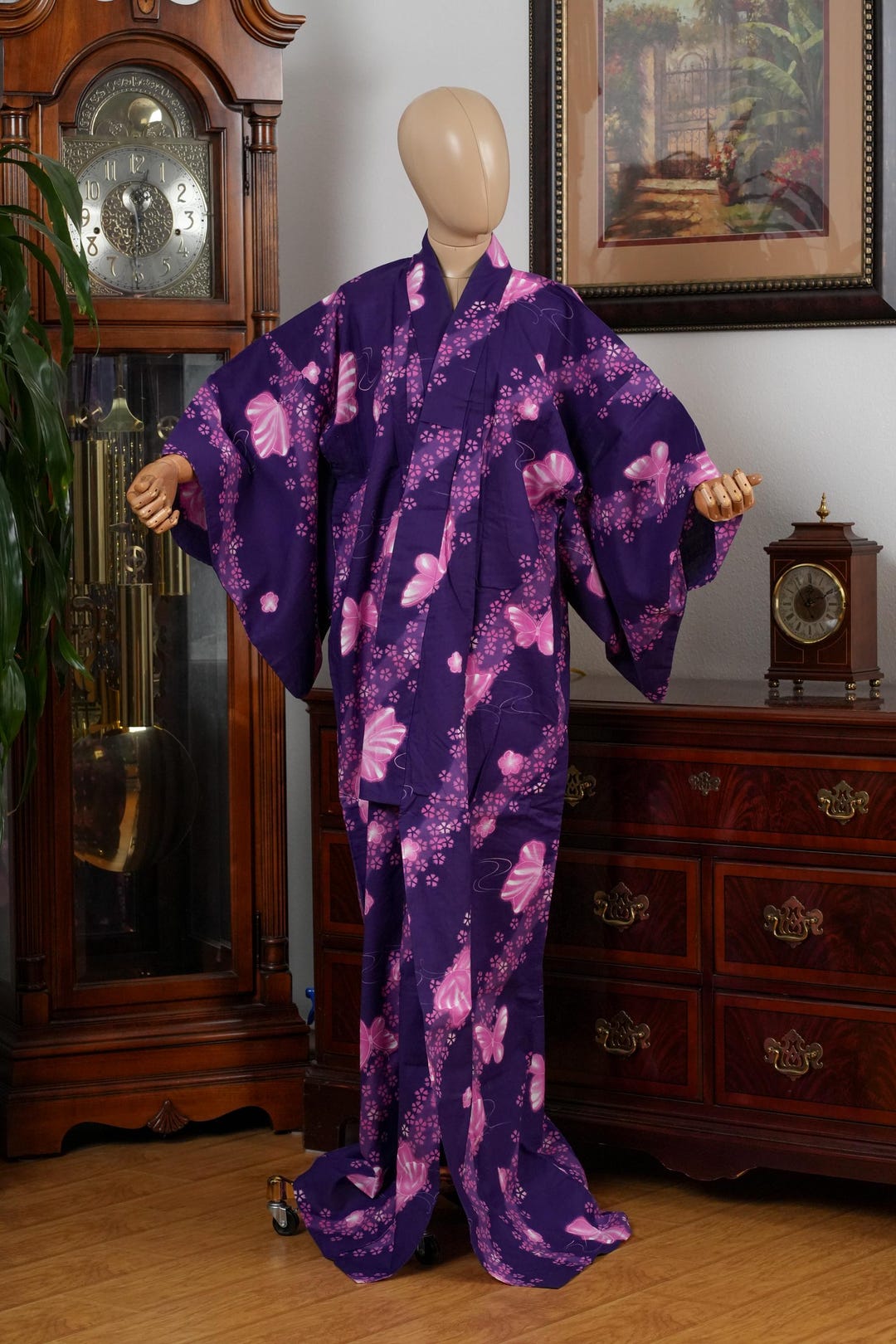 DEAR VANILLA Traditional Japanese Yukata Kimono for Women Summer ...