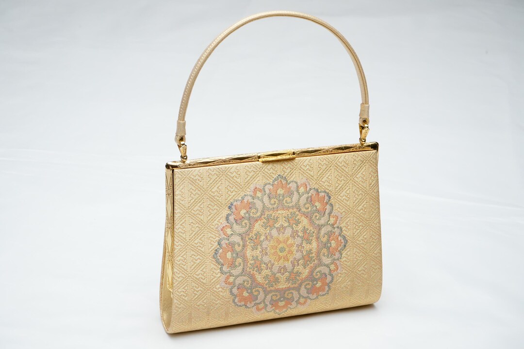 DEAR VANILLA Authentic Japanese Kimono Silk Purse Handbag Vintage Made ...
