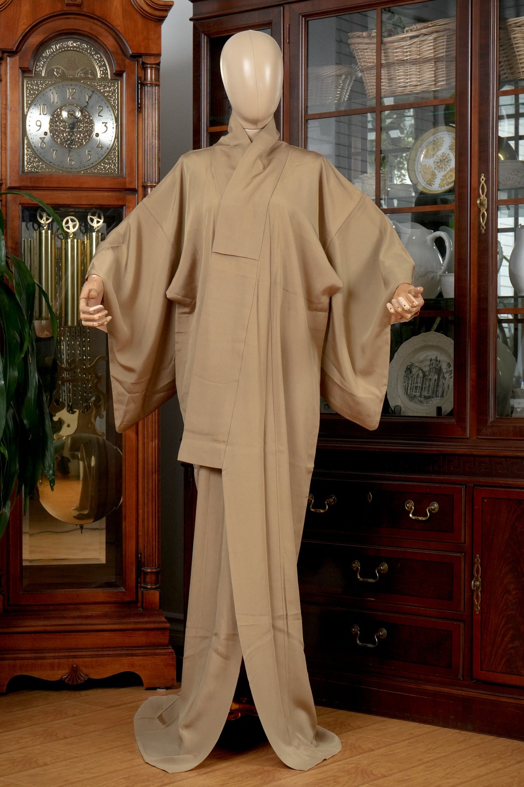 DEAR VANILLA Authentic Traditional Japanese Iromuji Kimono for Women ...