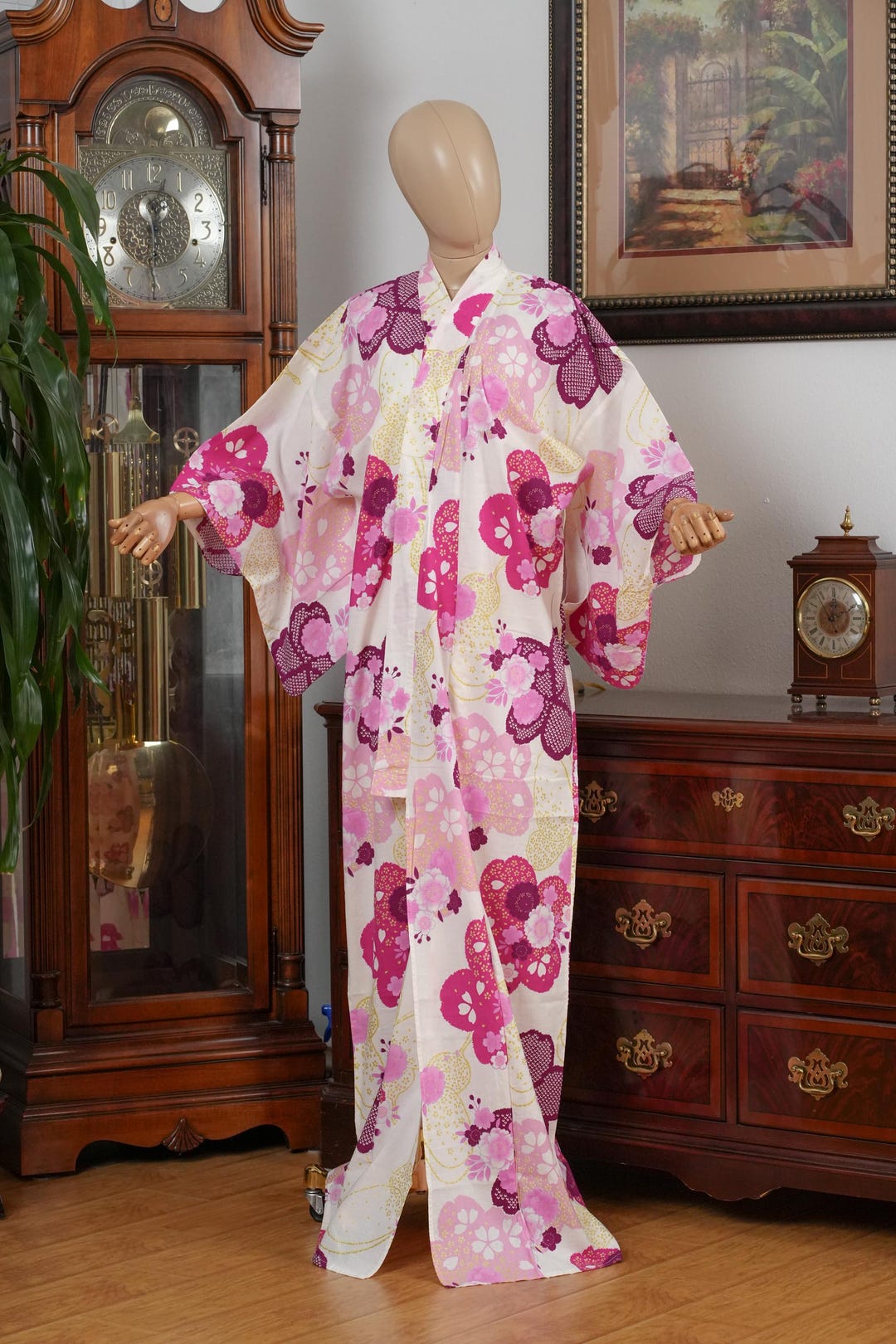 DEAR VANILLA Traditional Japanese Yukata Kimono for Women Summer ...