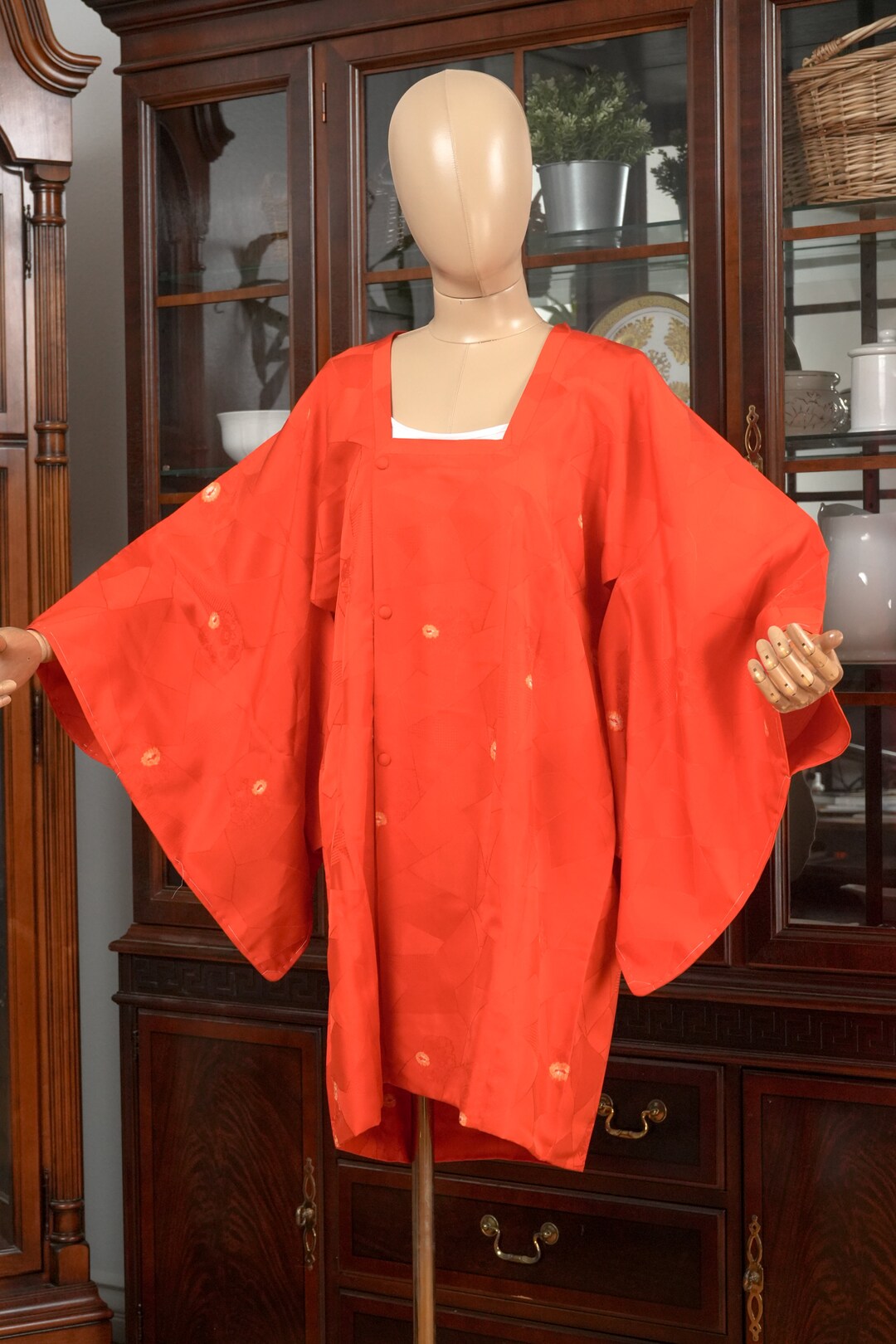 DEAR VANILLA Authentic Japanese Michiyuki Coat for Women Traditional ...