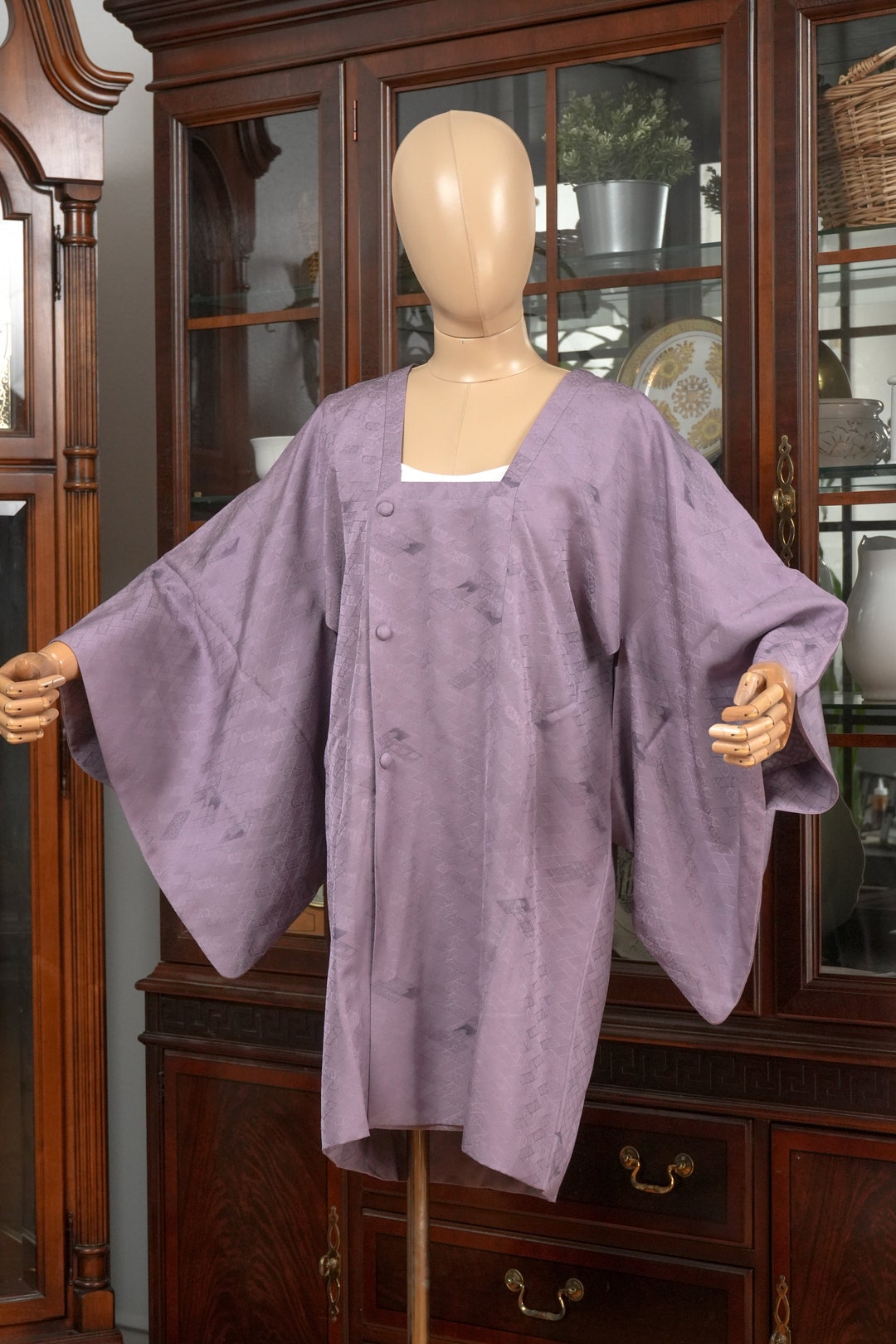 DEAR VANILLA Authentic Japanese Michiyuki Coat for Women Traditional ...