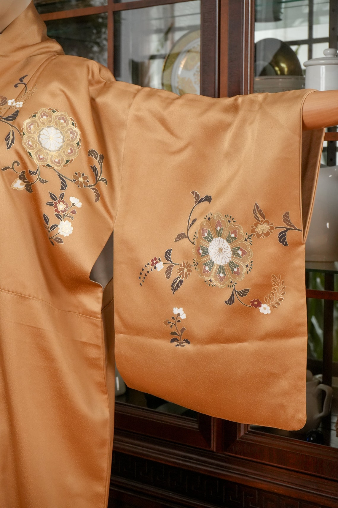 DEAR VANILLA Authentic Traditional Japanese Homongi Kimono for Women ...