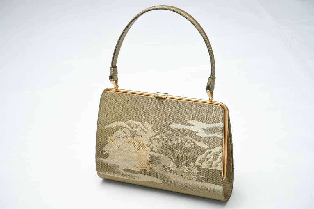 DEAR VANILLA Authentic Japanese Kimono Silk Purse Handbag Vintage Made ...