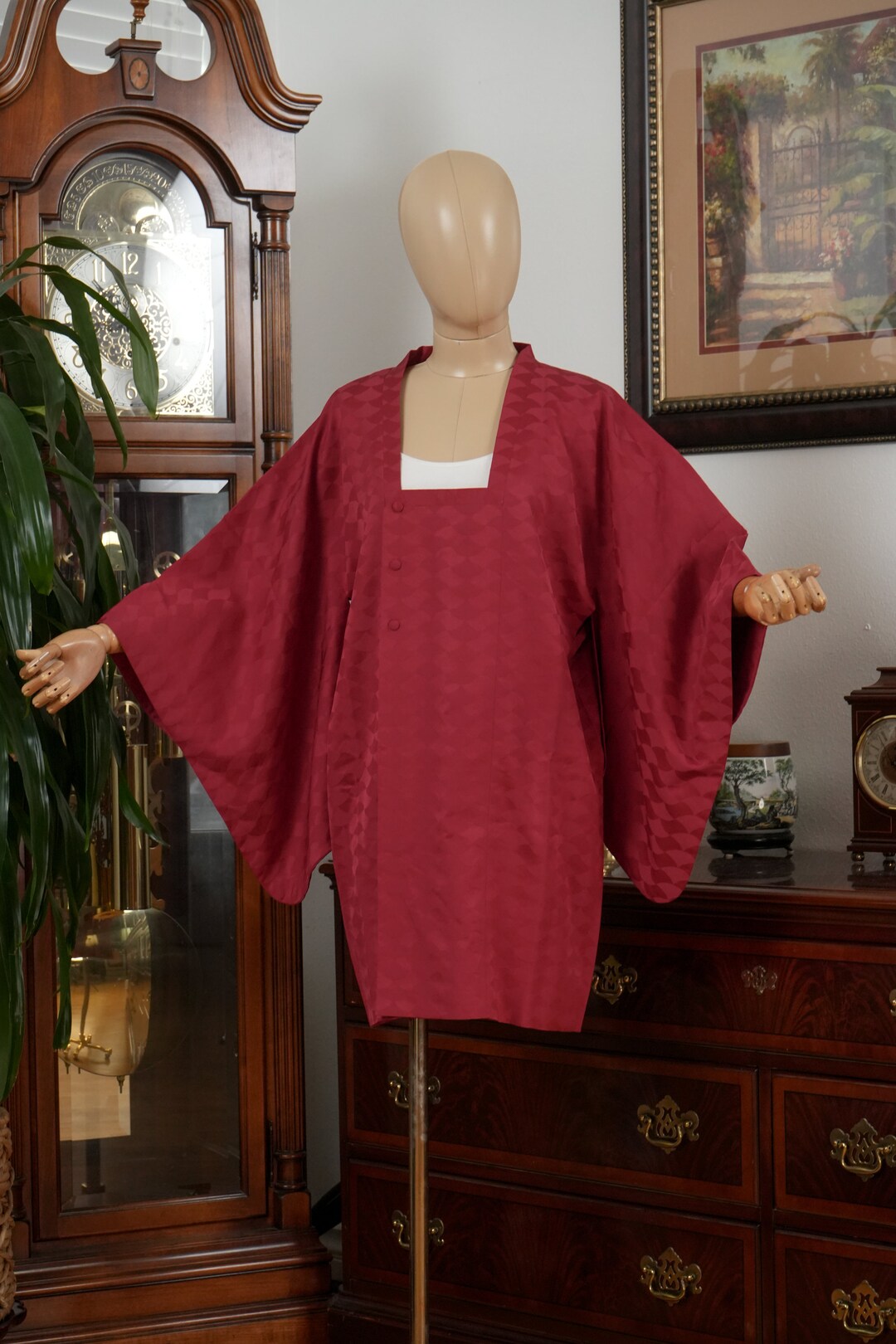 DEAR VANILLA Authentic Japanese Michiyuki Coat for Women Traditional ...