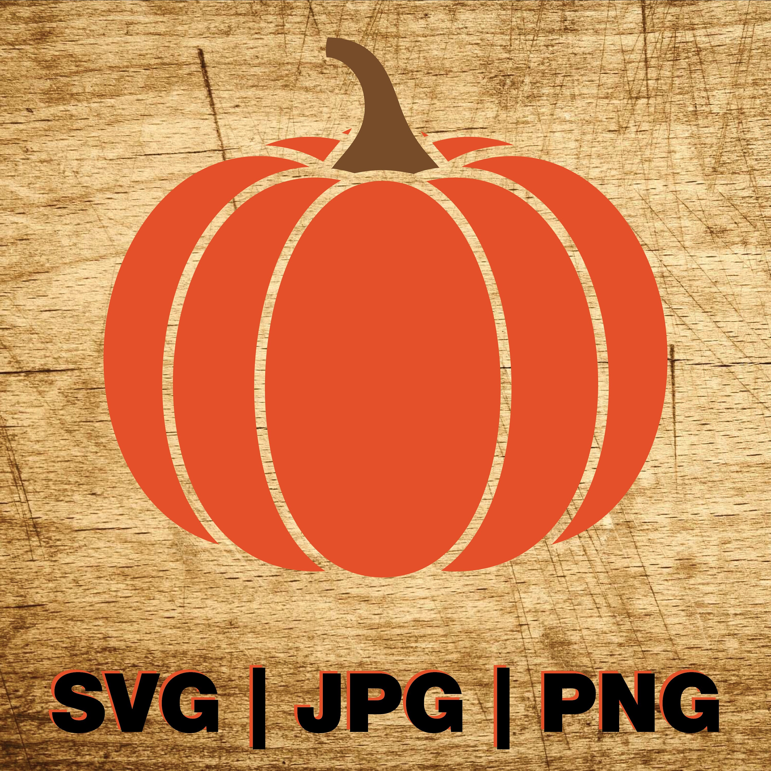 Pumpkin SVG | Cricut | Silhouette | Svg/vector | Digital Download - Etsy