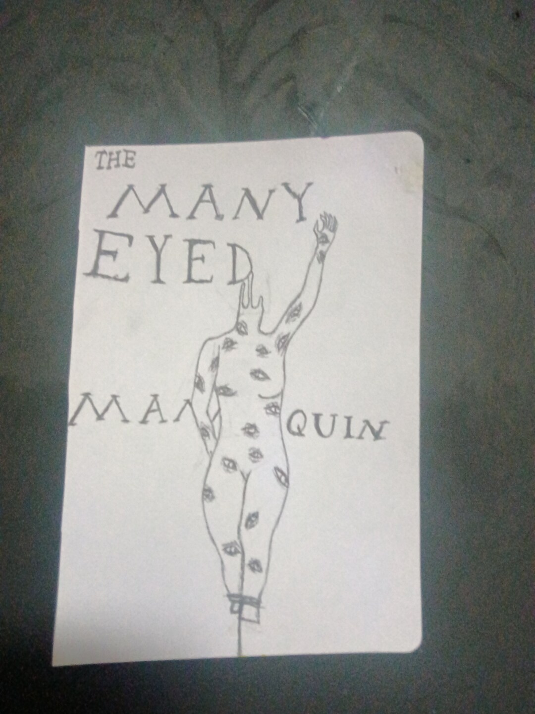 The Many Eyed Mannequin Drawing - Etsy