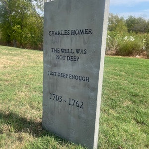 Charles Homer Lg Tombstone - Etsy