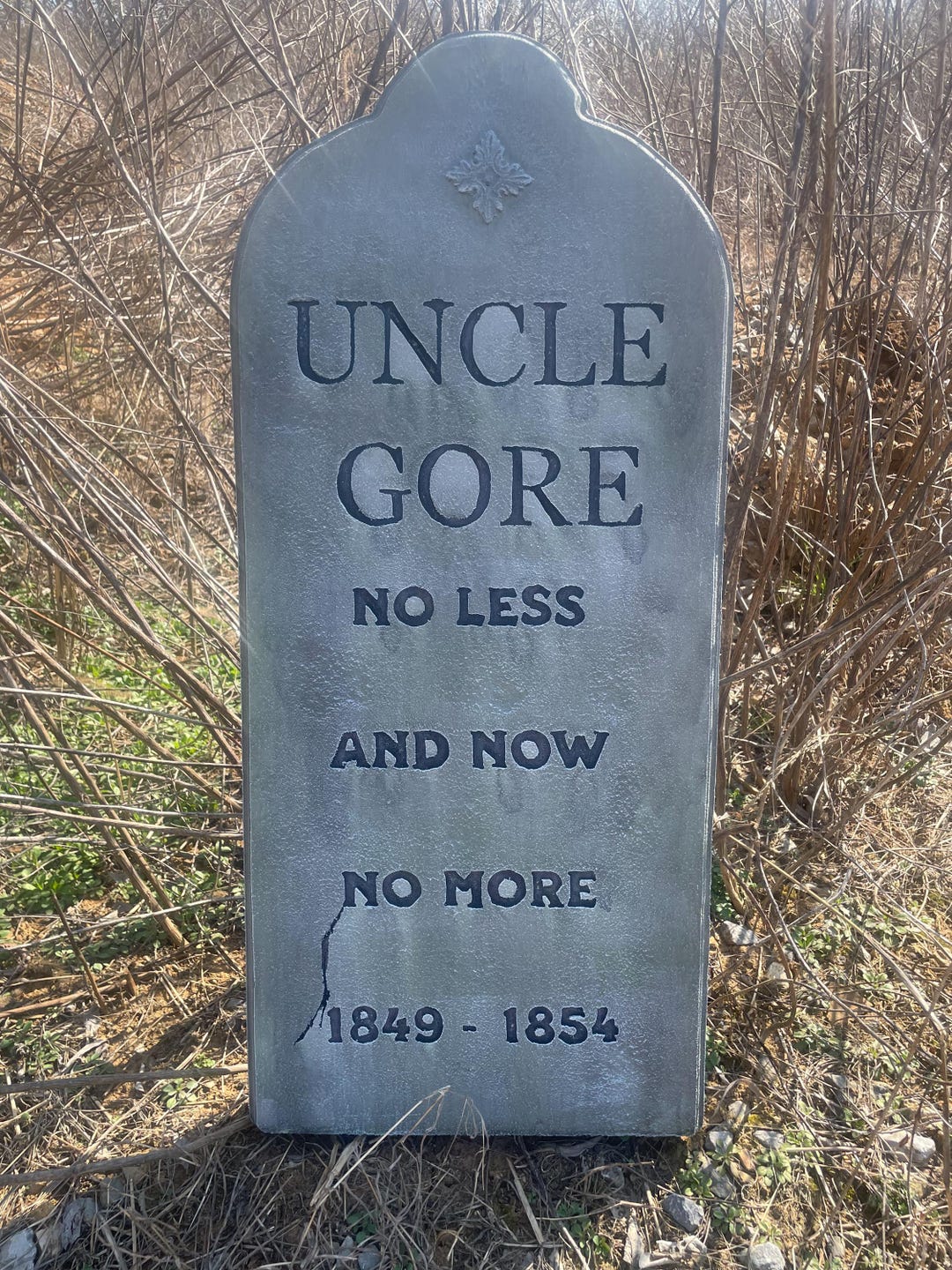 Uncle Gore Large Tombstone - Etsy