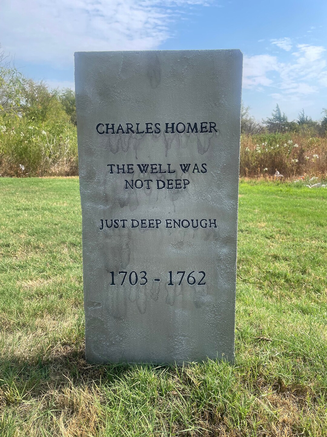Charles Homer Lg Tombstone - Etsy