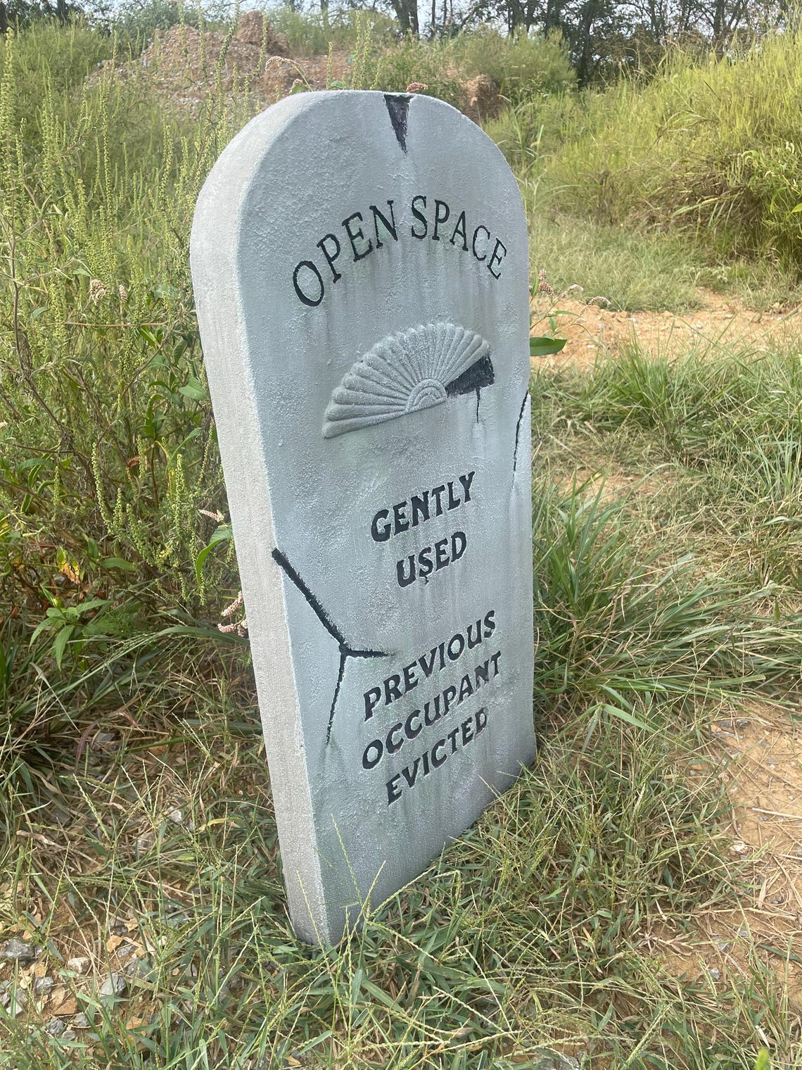 Open Space Medium Tombstone - Etsy