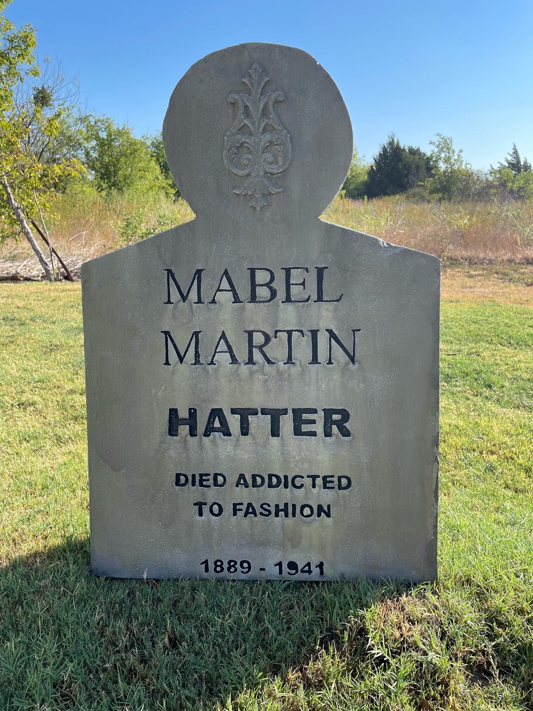 Mabel Martin Medium Tombstone - Etsy