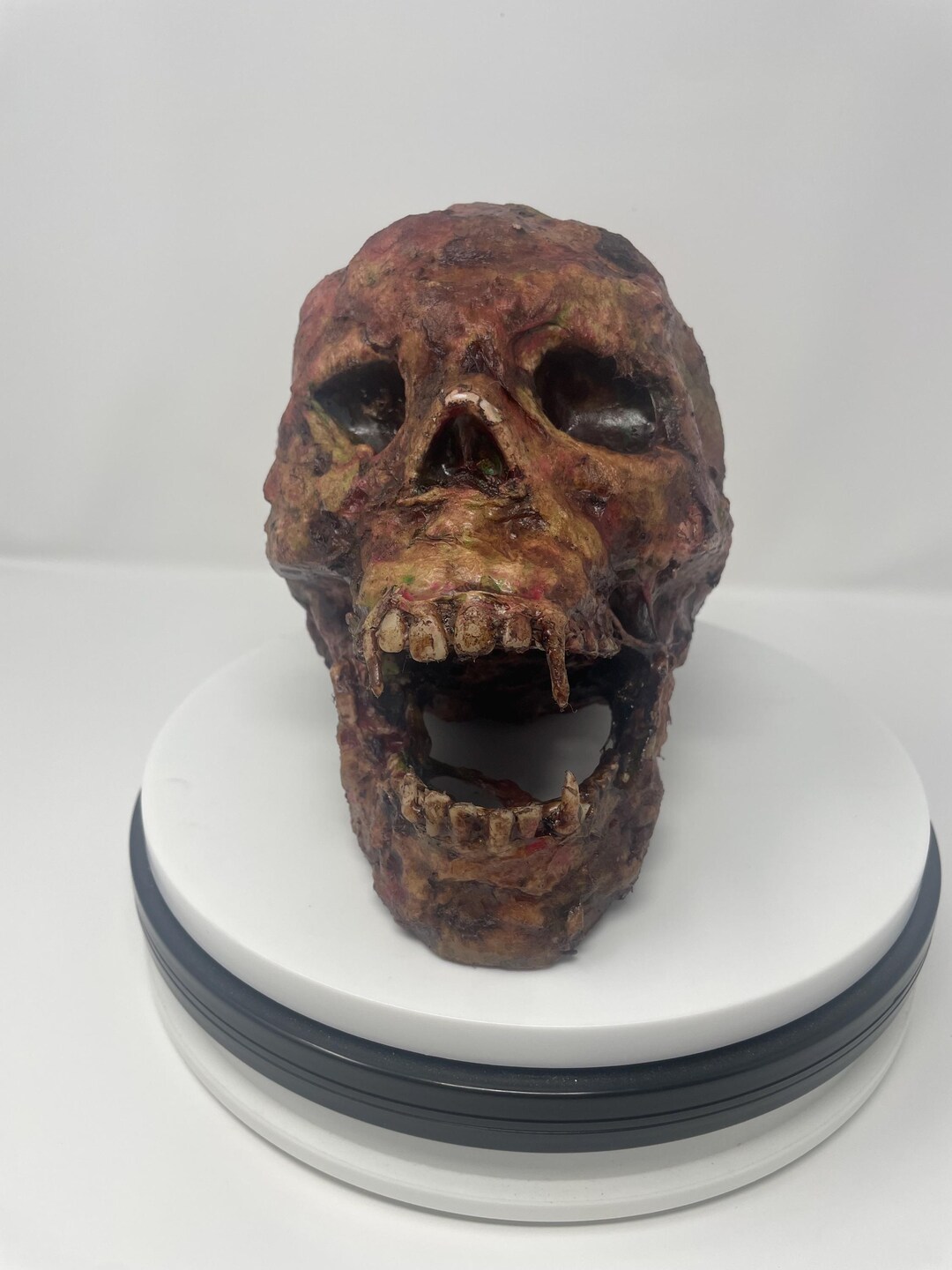 Vampire Decomposing Skull "d" - Etsy