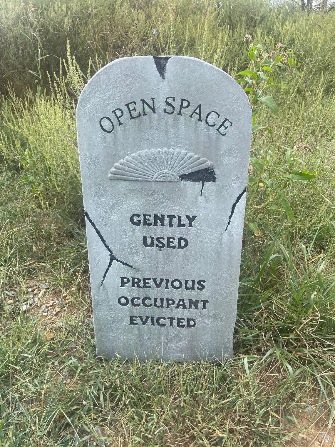 Open Space Medium Tombstone - Etsy