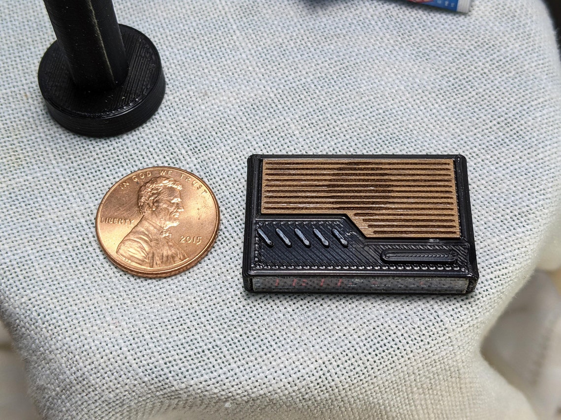 Mini 80's alarm clock radio retro miniatures | Etsy