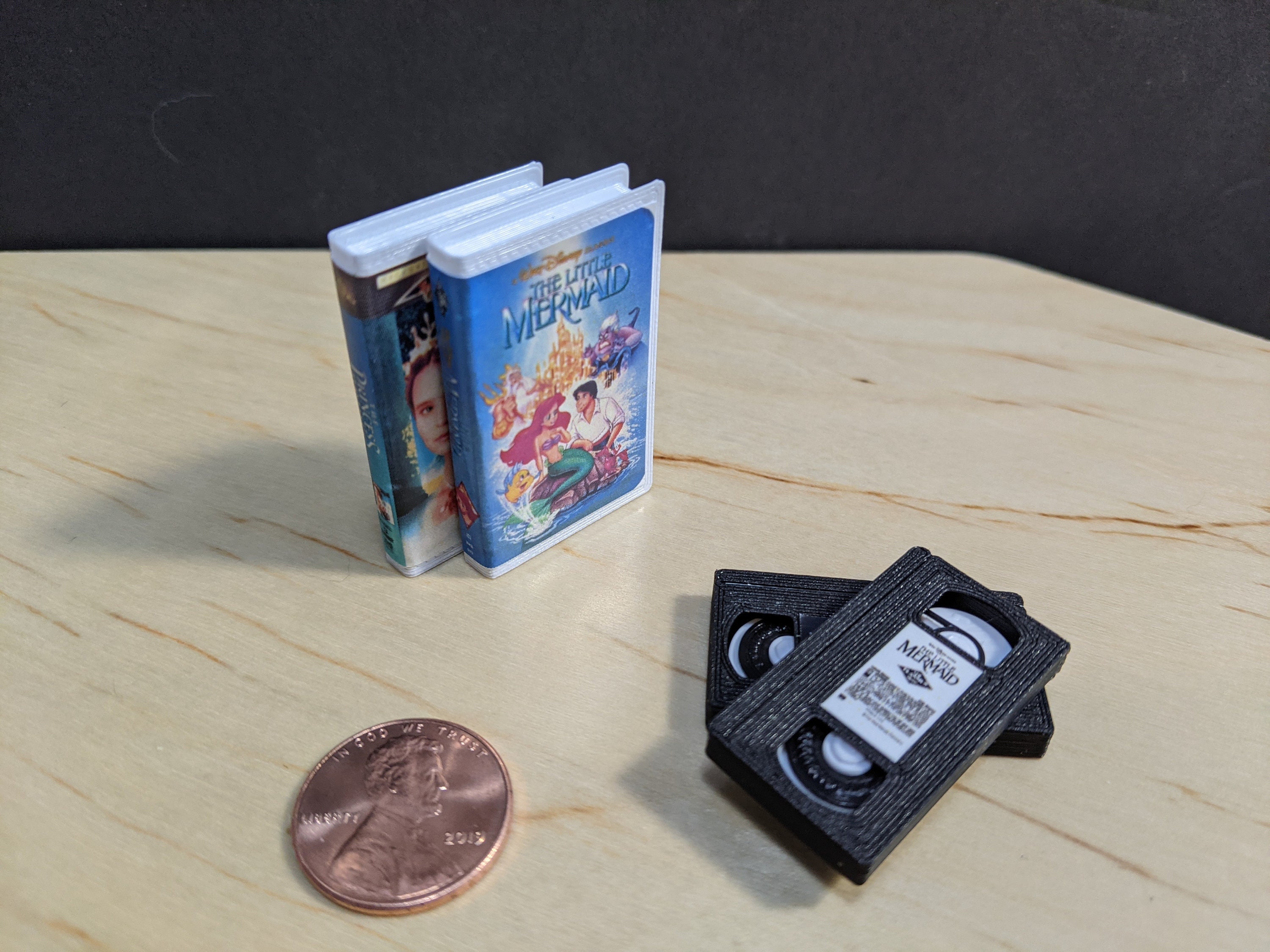 Mini VHS tapes in 1:6 Barbie scale of your favorite retro | Etsy