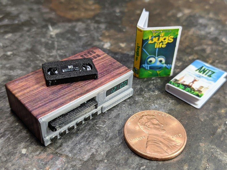 1:12 Scale VCR Video Set You Pick the Movie Retro 80's - Etsy