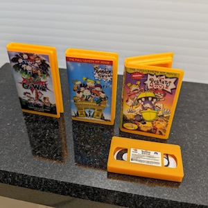 Miniature Orange VHS Tapes 1/6 Scale and 1/12 Scale - Etsy Canada
